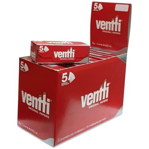 Ventti Red Papers- 5 Pack – High on Chapel